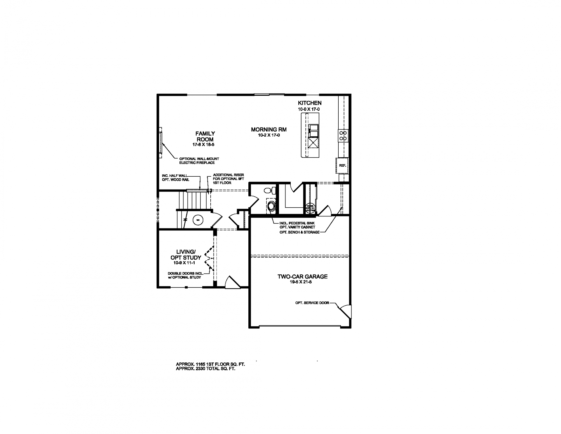 Fischer Homes Redwood Floor Plan